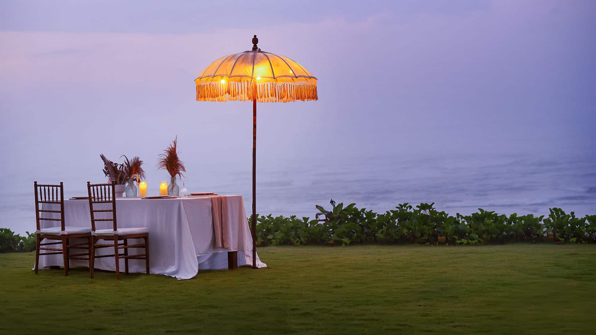 Romantic Dinner - Bali Beach Glamping